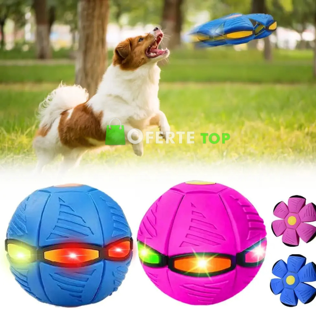 Set 2 x Disc zburator Flat Ball, transformabil in minge – Oferte-top.ro